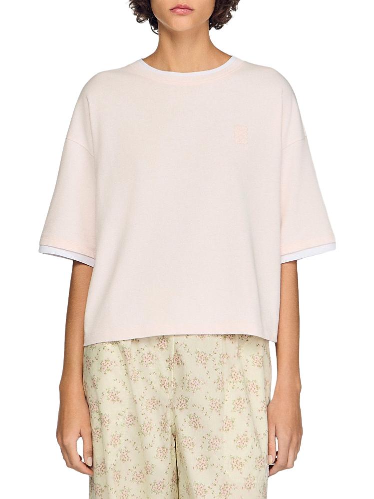 SANDRO Cotton Tee